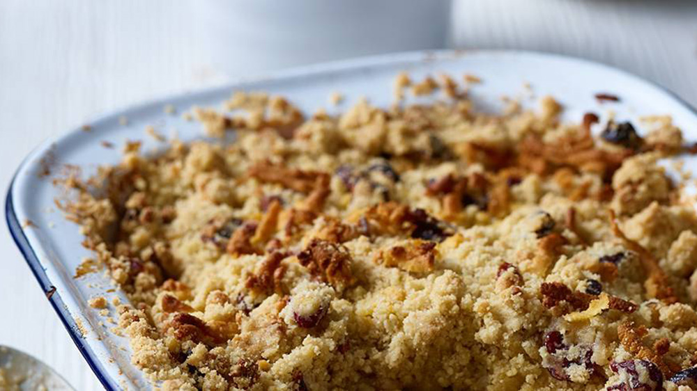 Crumble de Natal - Carol Fiorentino